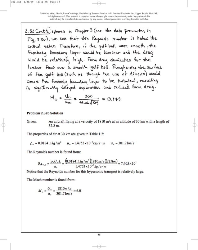 Solution manual for aerodynamics for engineers 6th edition john bertin ...