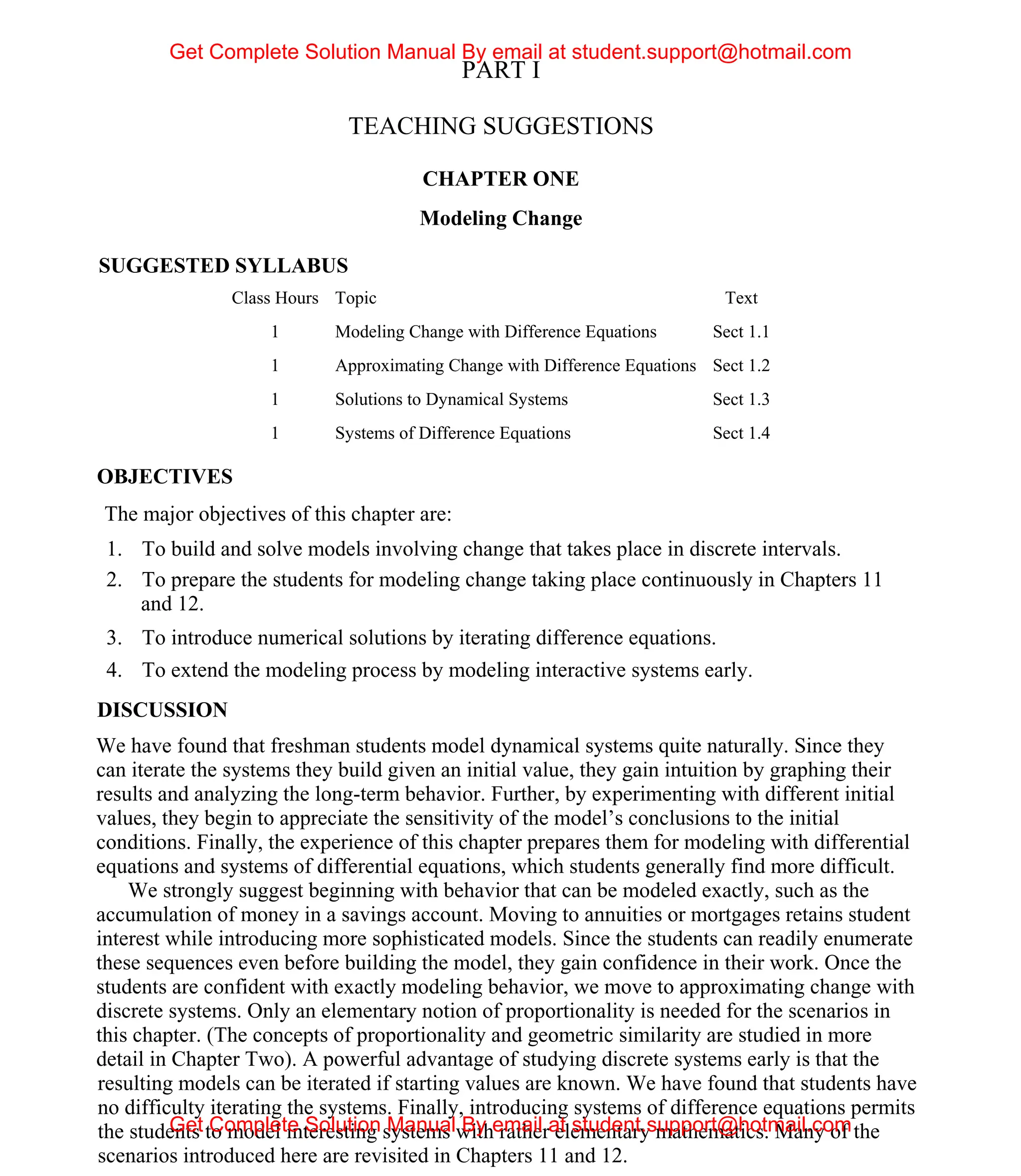 Solution Manual For A First Course in Mathematical Modeling, 5e Frank ...