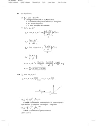Solutions for Problems in Antenna Theory (4th Edition) by Constantine ...