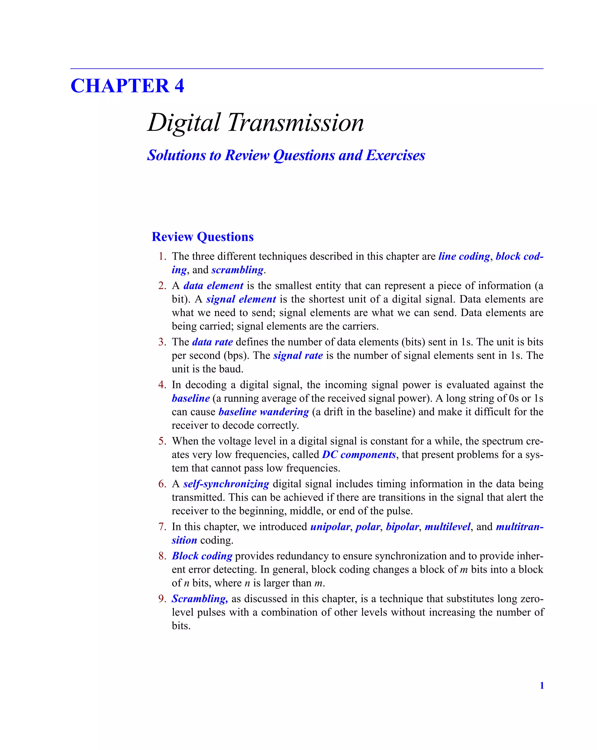 Solution manual for_data_communications | PDF | Computer Networking | Computing
