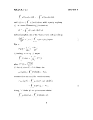 Solutions for Problems in Digital Communication Systems by Haykin | PDF