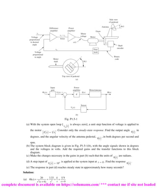 Answers to Problems for Digital Control System Analysis & Design 4th ...