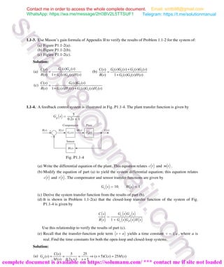 Answers to Problems for Digital Control System Analysis & Design 4th ...