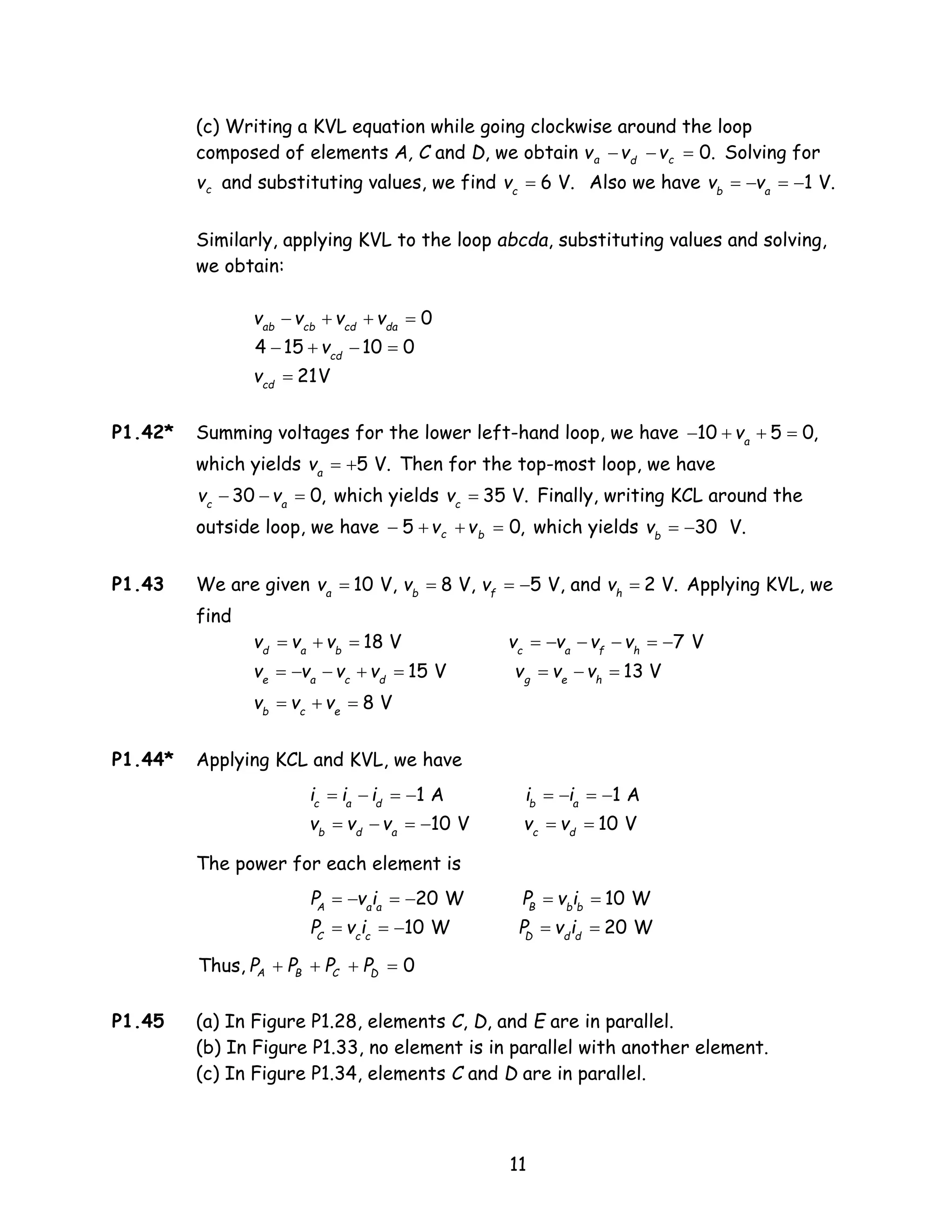 Solutions for Electrical Engineering, 7th Edition by Allan Hambley | PDF