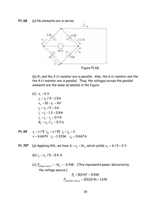 Solutions for Electrical Engineering, 7th Edition by Allan Hambley | PDF