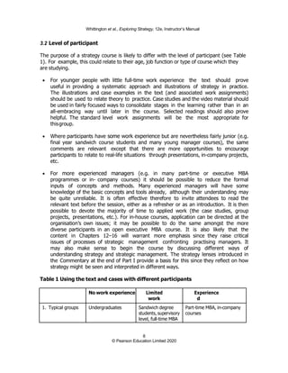 Solution manual for exploring strategy text and cases 12th edition ...