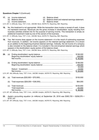 Solution manual for Financial Accounting, 11th Edition by Jerry J ...