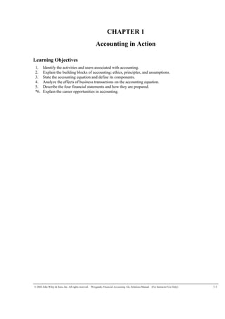 Solution manual For Financial Accounting 12e Weygandt | PDF