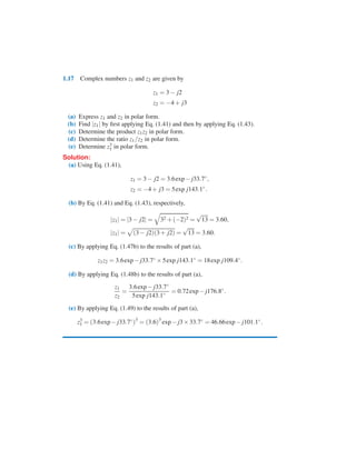 Solutions for Problems in Fundamentals of Applied Electromagnetics, 8th ...