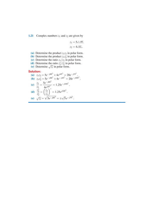 Solutions for Problems in Fundamentals of Applied Electromagnetics, 8th ...
