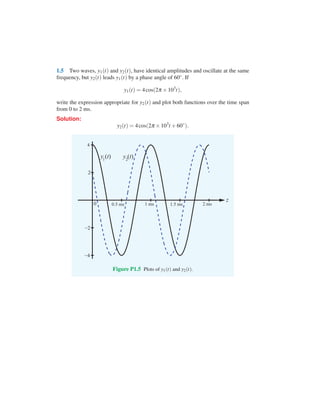 Solutions for Problems in Fundamentals of Applied Electromagnetics, 8th ...