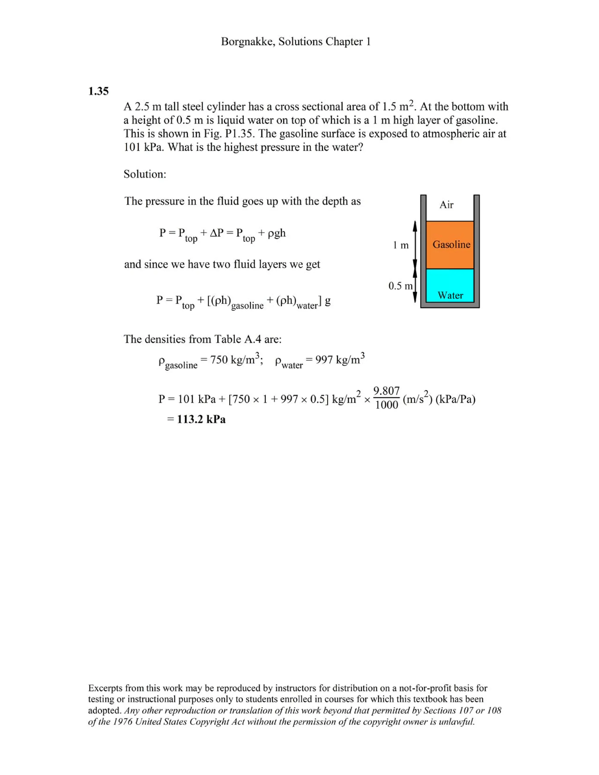 Solutions for Exercises in Fundamentals of Thermodynamics, 10th Edition ...