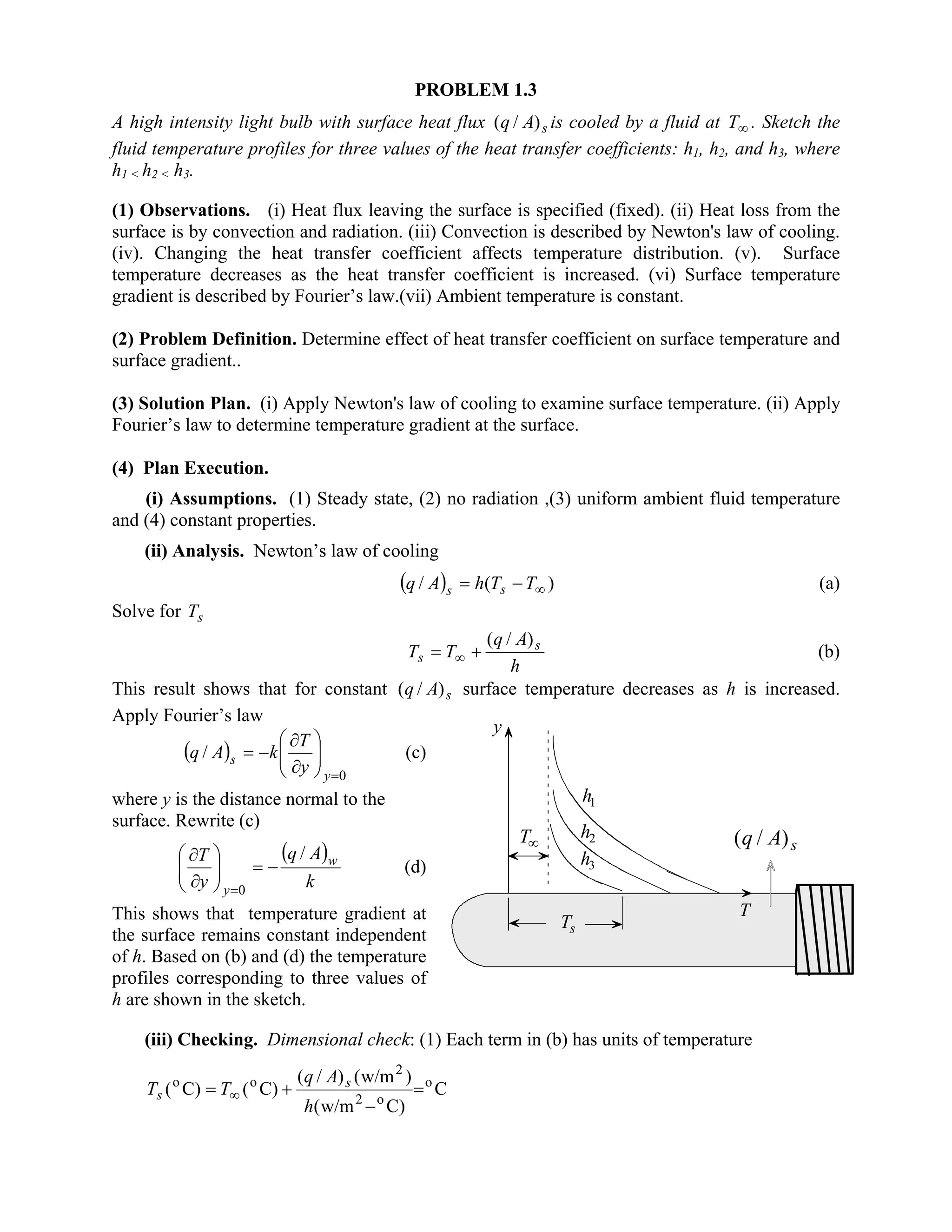 Solution Manual for Heat Convection second edition by Latif M. Jiji | PDF