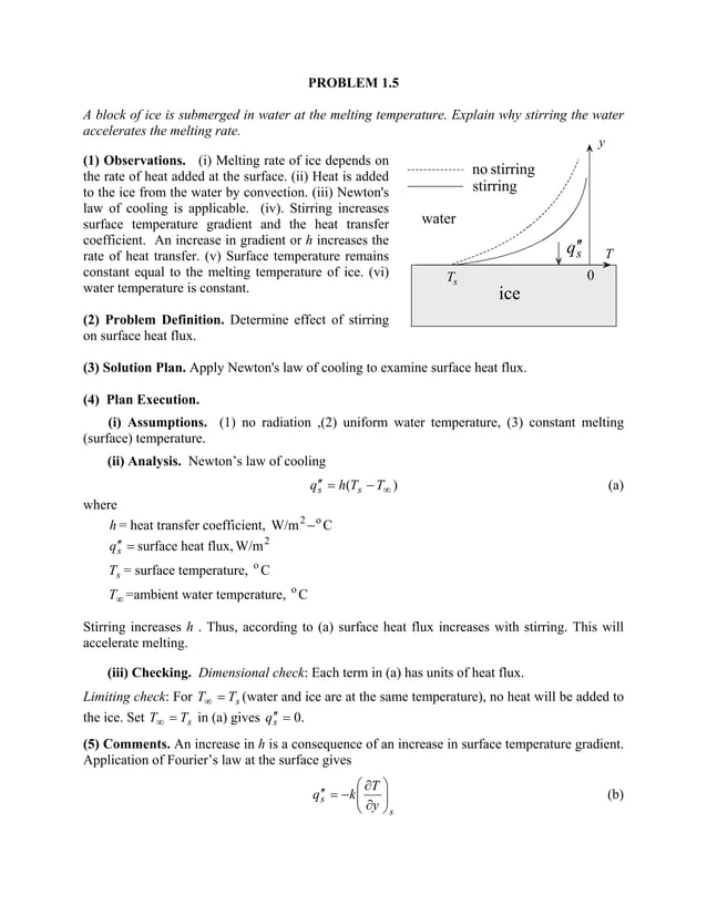Solution Manual for Heat Convection second edition by Latif M. Jiji | PDF
