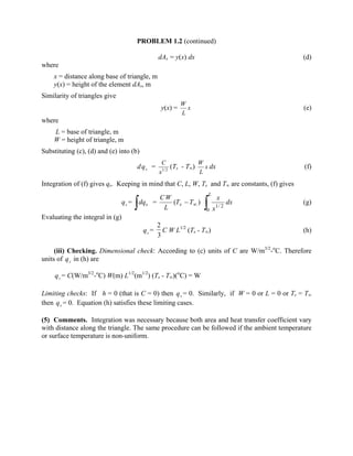 Solution Manual for Heat Convection second edition by Latif M. Jiji | PDF