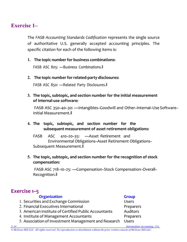 Solution manual for Intermediate Accounting, 11th Edition by David ...