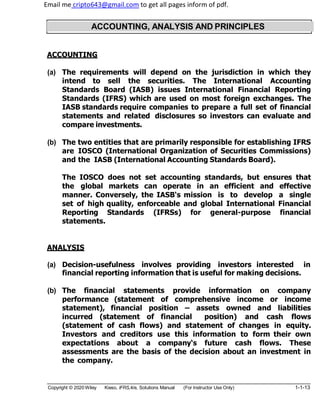 Solution manual for intermediate accounting ifrs 4th edition by donald ...