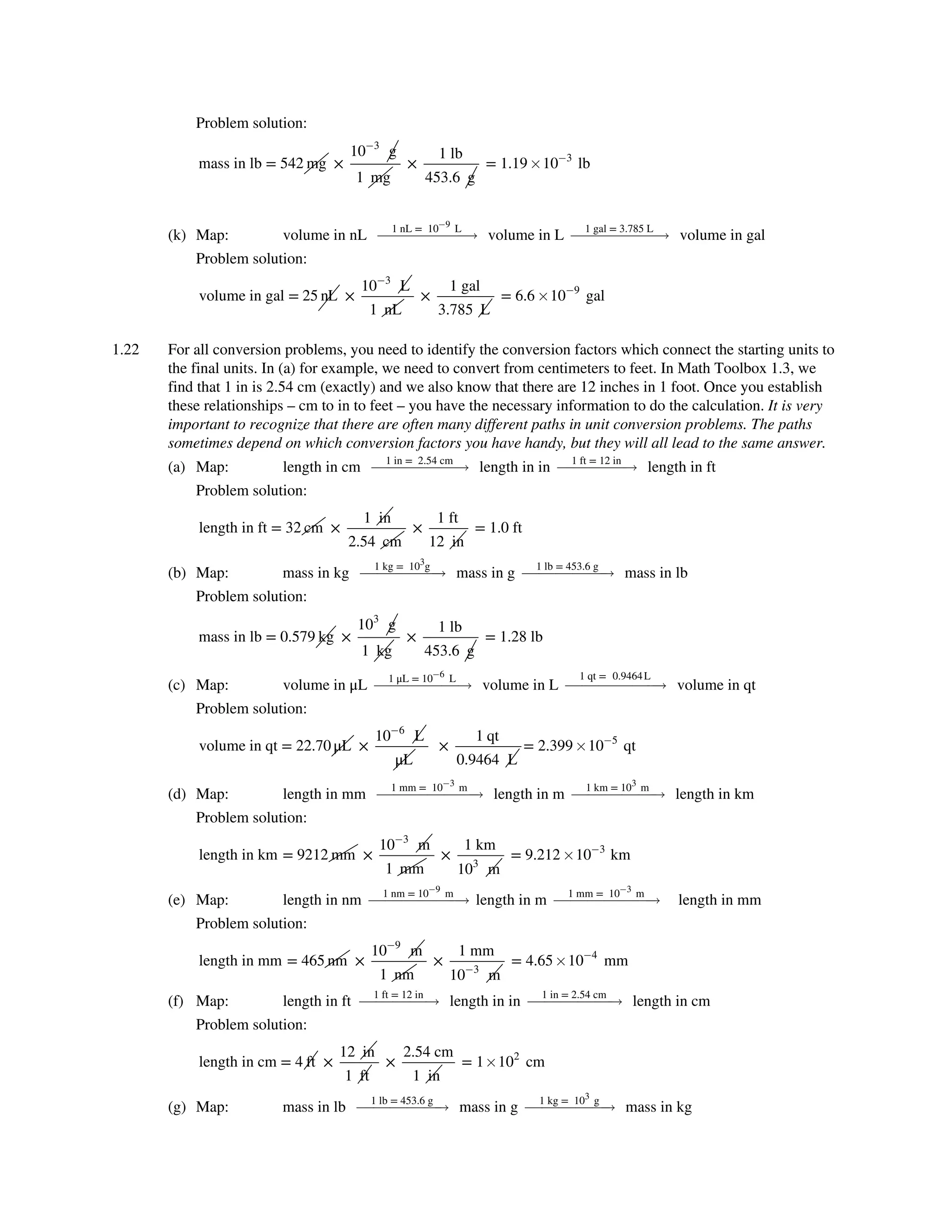 "Solutions for Problems" in Introduction to Chemistry 5th Edition by Bauer and Birk | PDF