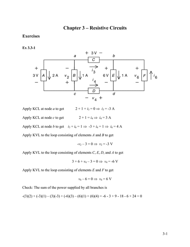 Solution manual for introduction to electric circuits | PDF