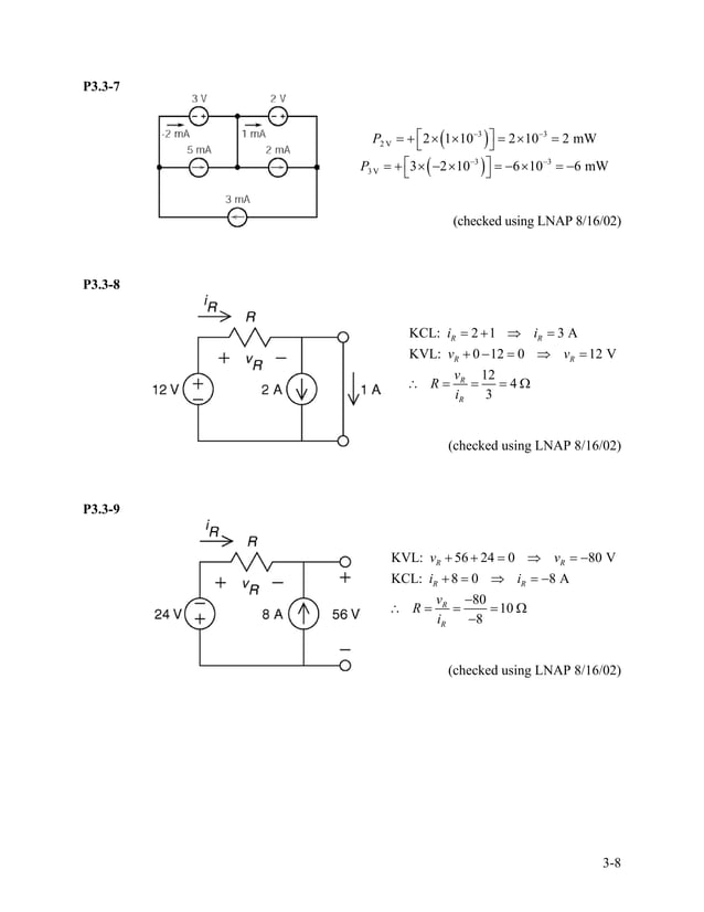 Solution manual for introduction to electric circuits | PDF | Computer ...