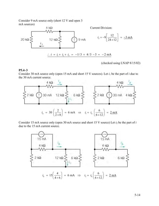 Solution manual for introduction to electric circuits | PDF