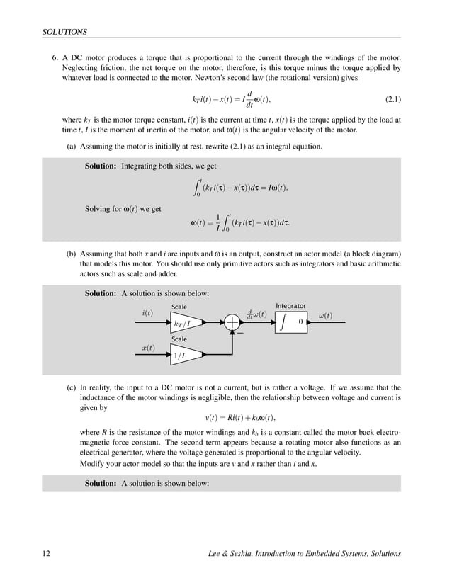 Solutions for Problems: Introduction to Embedded Systems 2nd Edition by ...