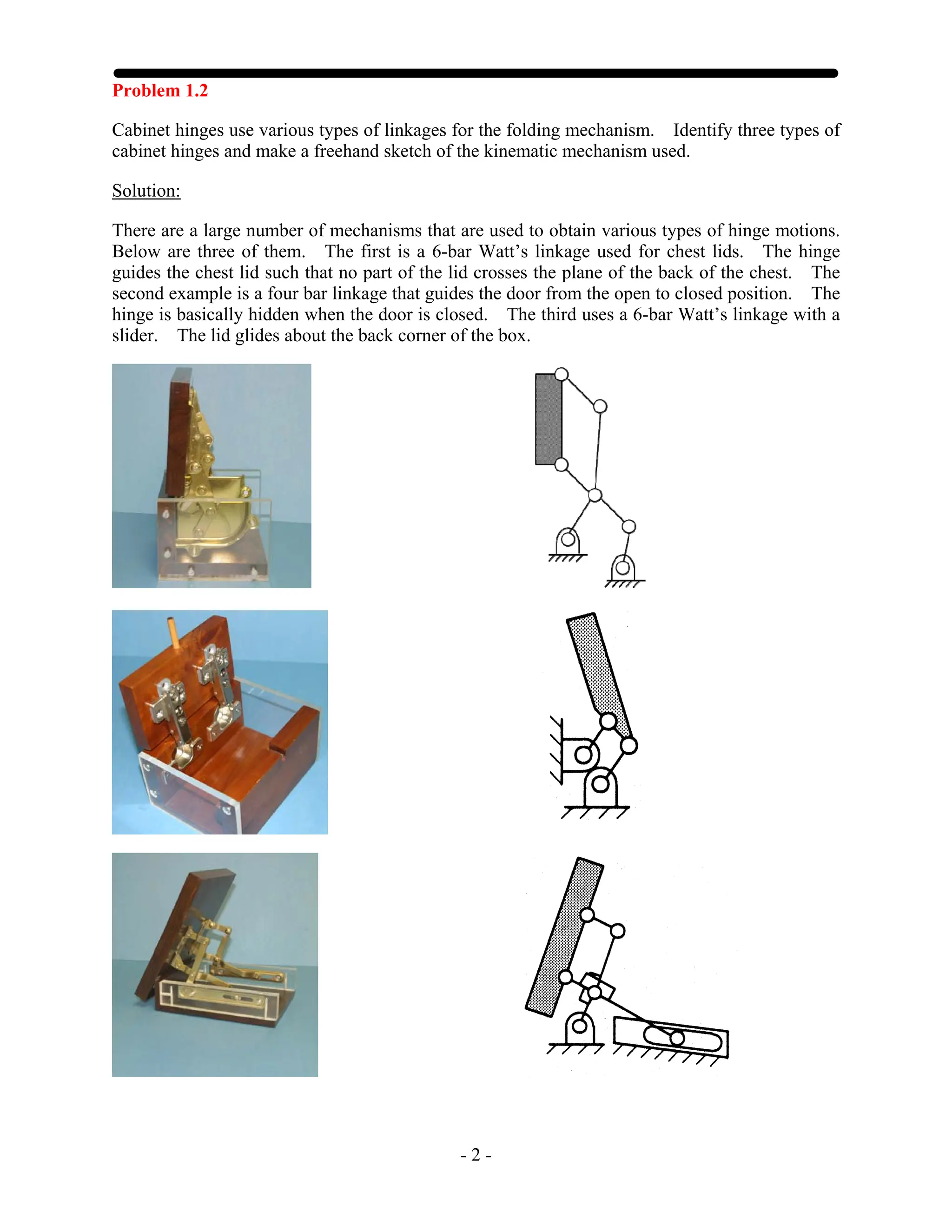 Solutions for Kinematics, Dynamics, and Design of Machinery (3rd ...