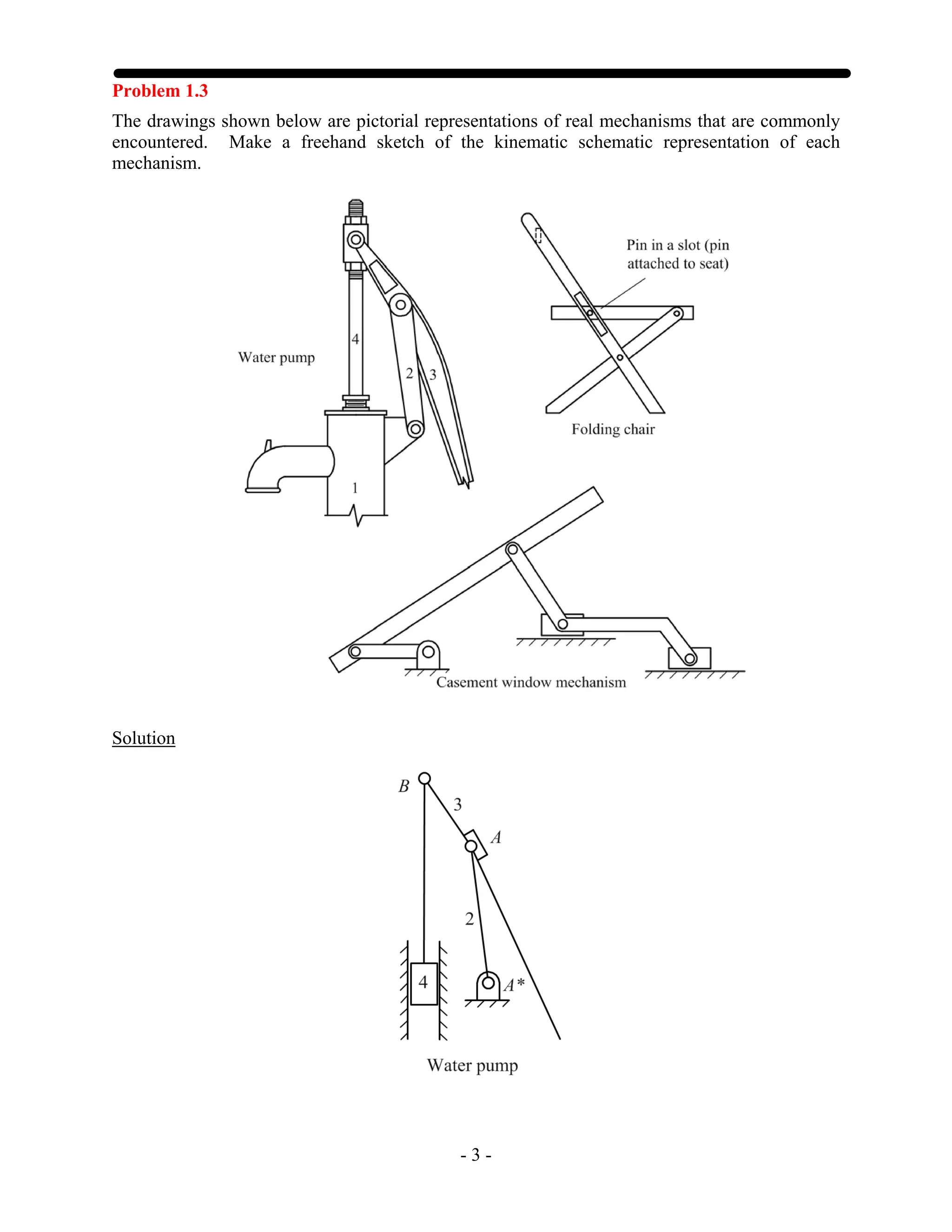 Solutions for Kinematics, Dynamics, and Design of Machinery (3rd Edition) by Kenneth Waldron ...