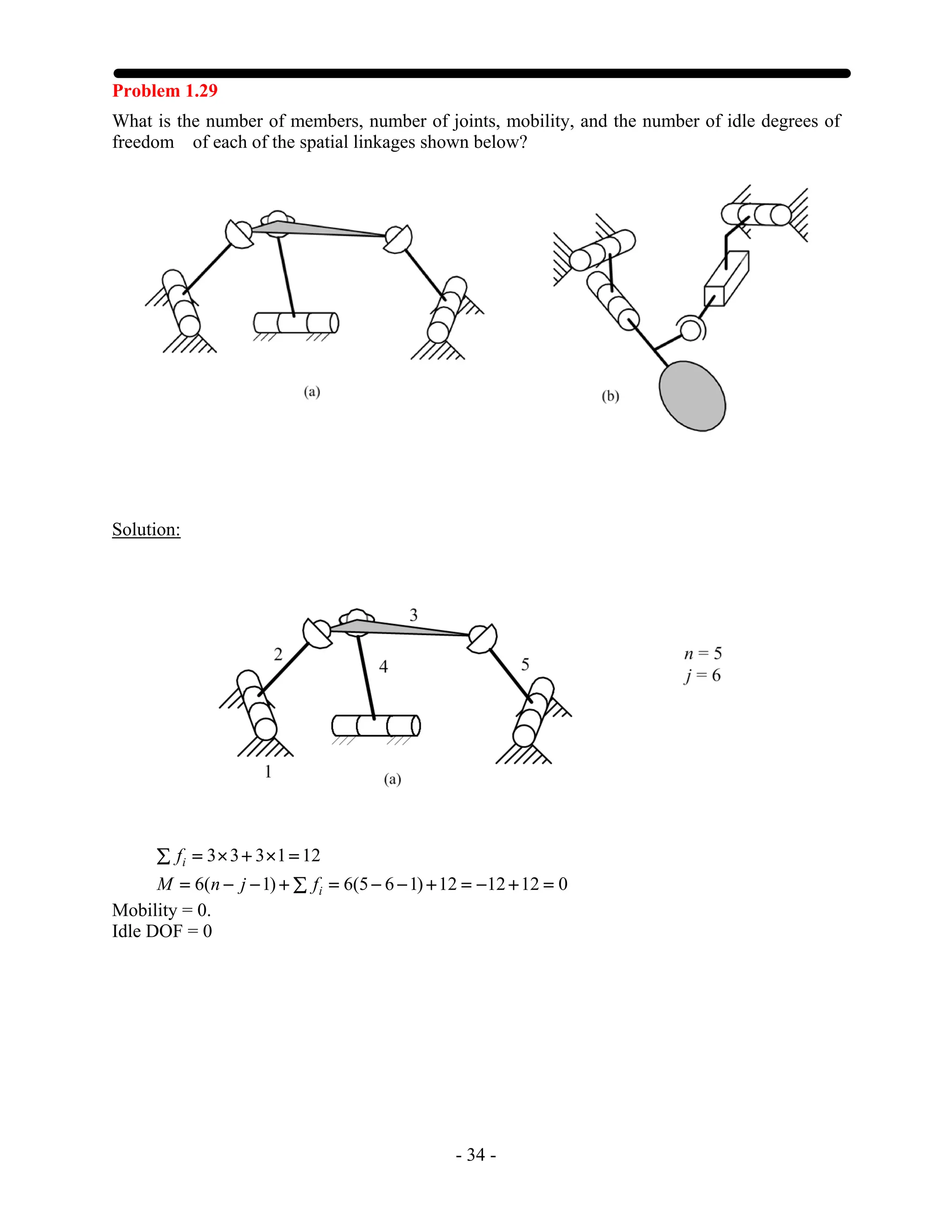Solutions for Kinematics, Dynamics, and Design of Machinery (3rd Edition) by Kenneth Waldron ...