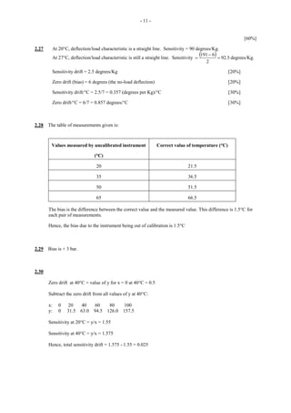 Solutions for Measurement and Instrumentation, 3rd Edition by Morris & Langari | PDF