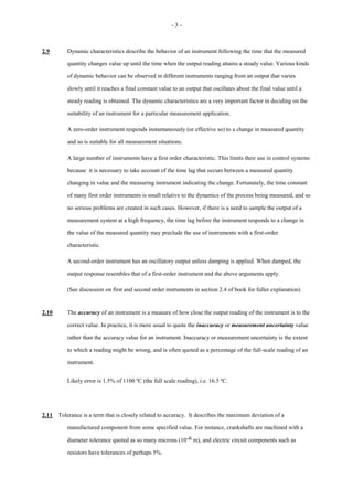 Solutions for Measurement and Instrumentation, 3rd Edition by Morris & Langari | PDF