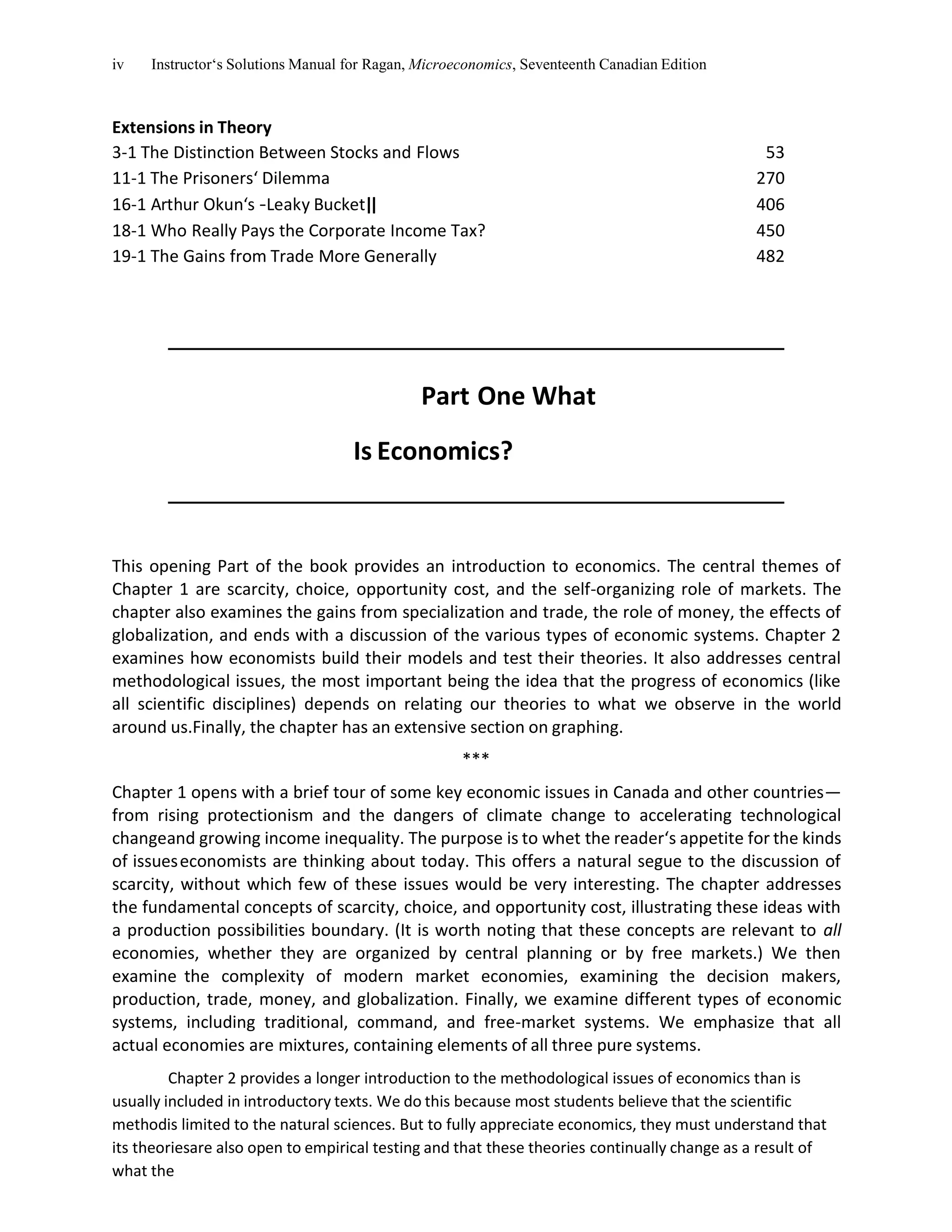 Solution Manual for Microeconomics, 17th edition by Christopher T.S ...