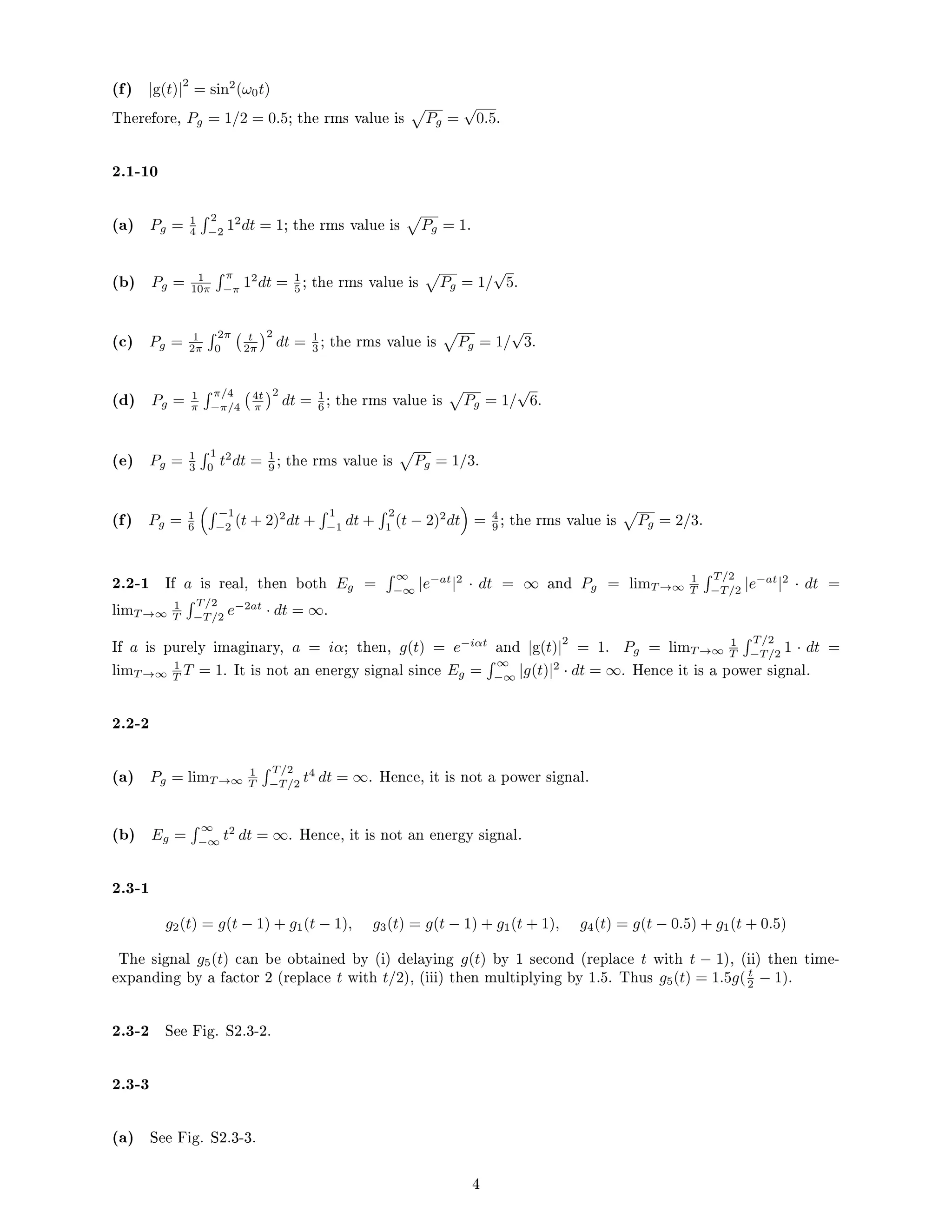 Solutions For Problems In Modern Digital And Analog Communication