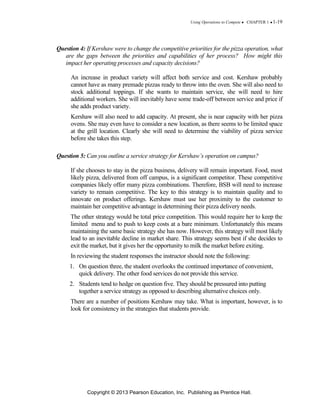 Solution manual for operations management processes and supply chains ...