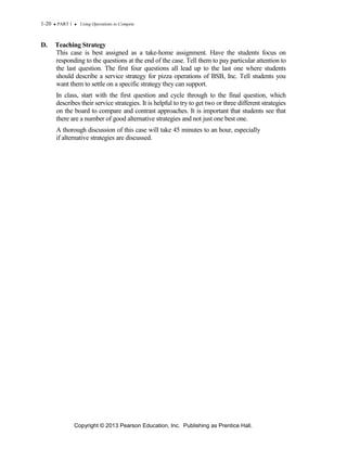 Solution manual for operations management processes and supply chains ...