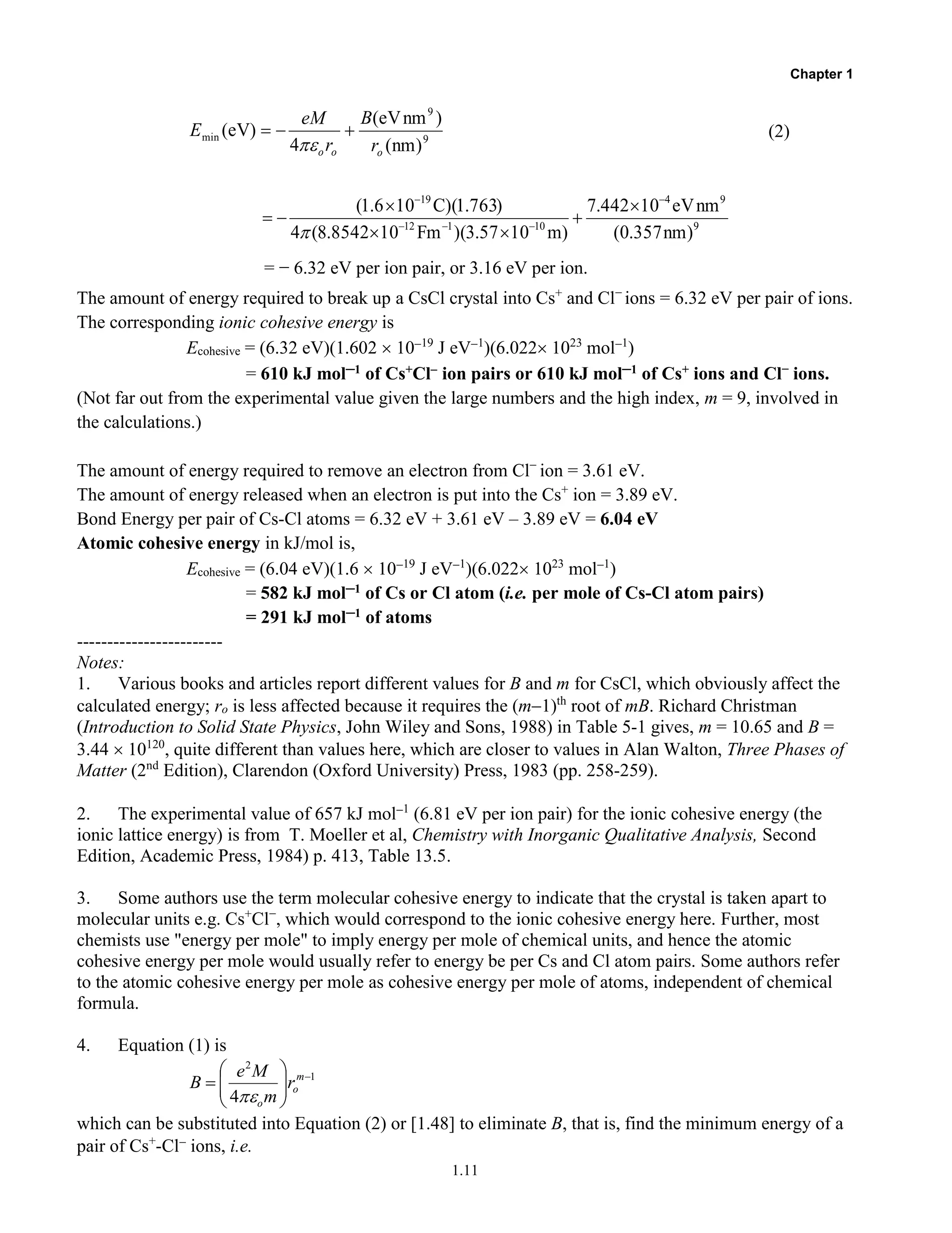 Solutions for Exercises in Principles of Electronic Materials and ...
