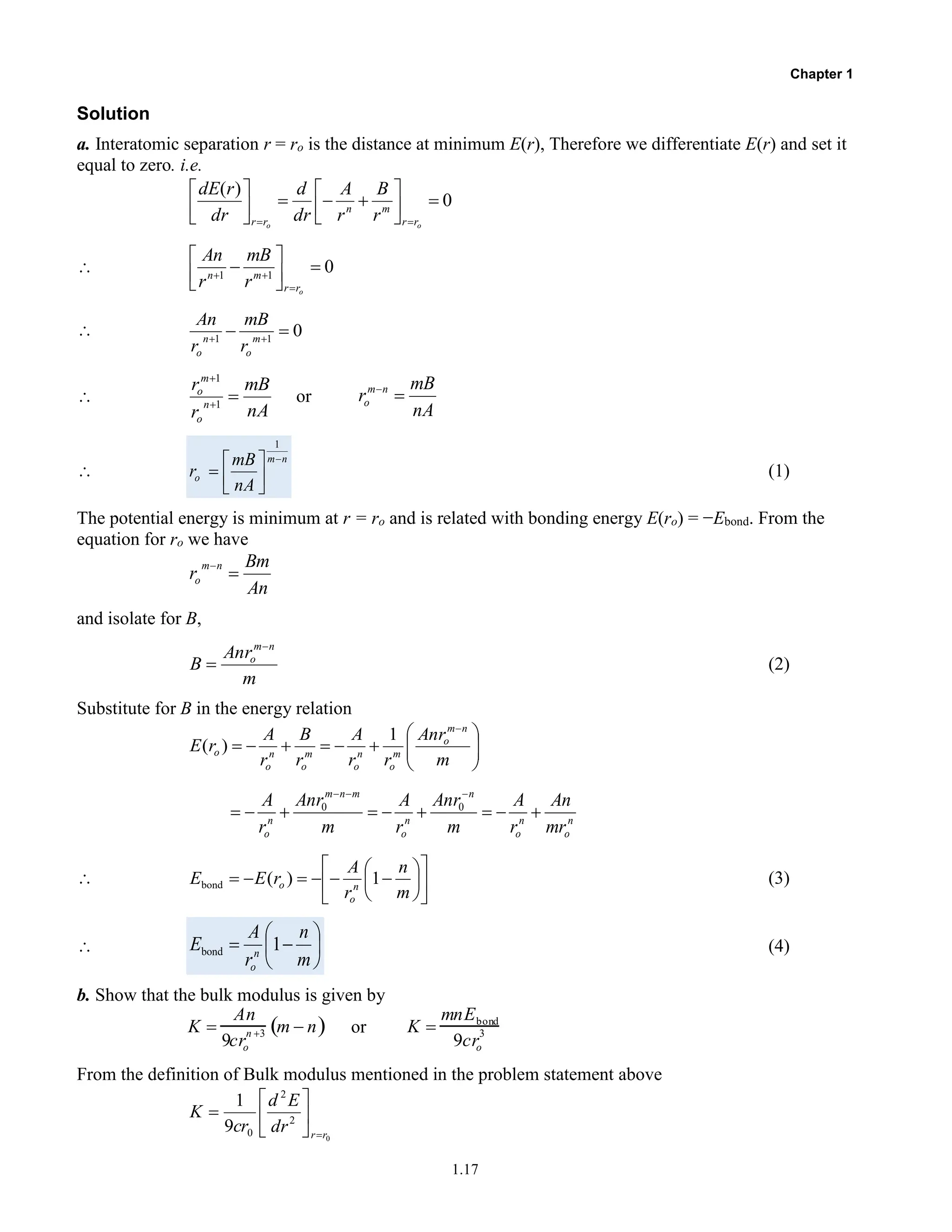 Solutions for Exercises in Principles of Electronic Materials and ...