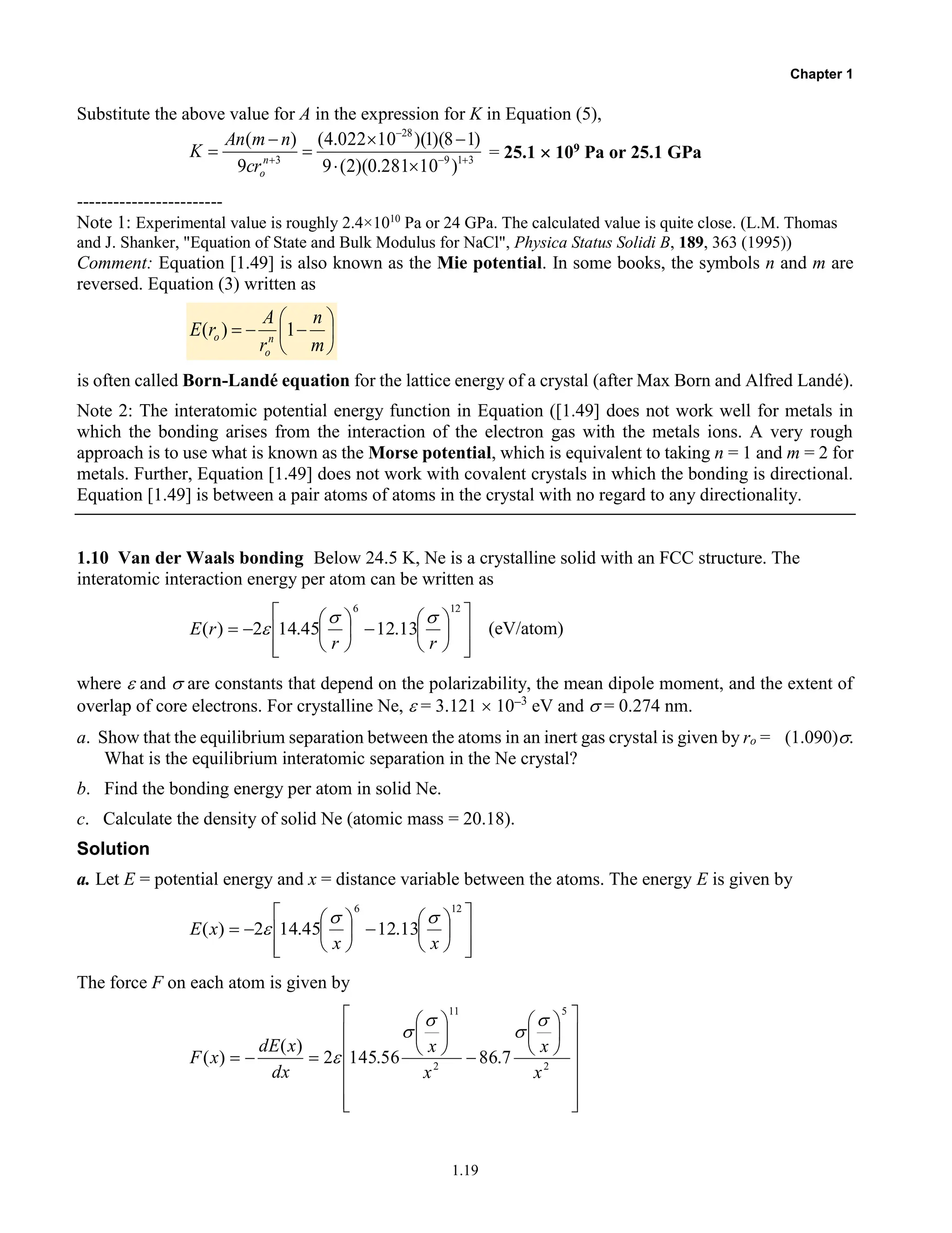 Solutions for Exercises in Principles of Electronic Materials and Devices, 4th Edition by Safa ...