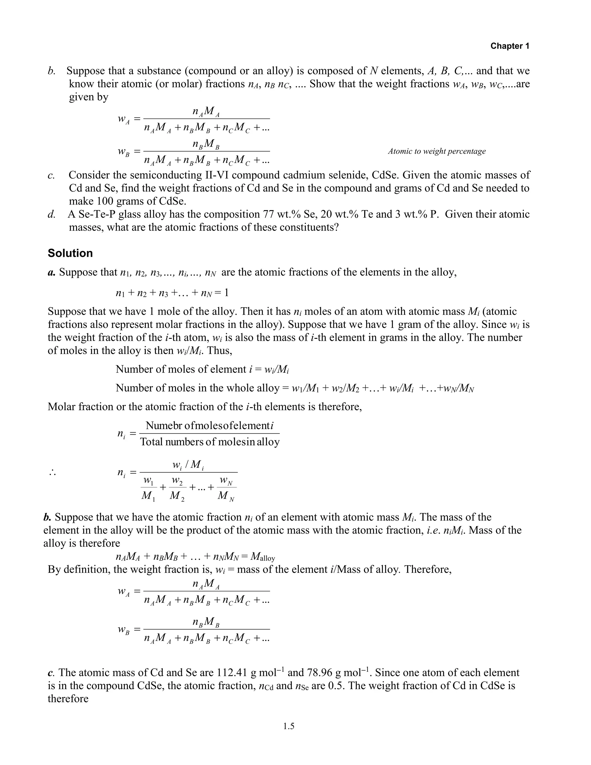 Solutions for Exercises in Principles of Electronic Materials and ...