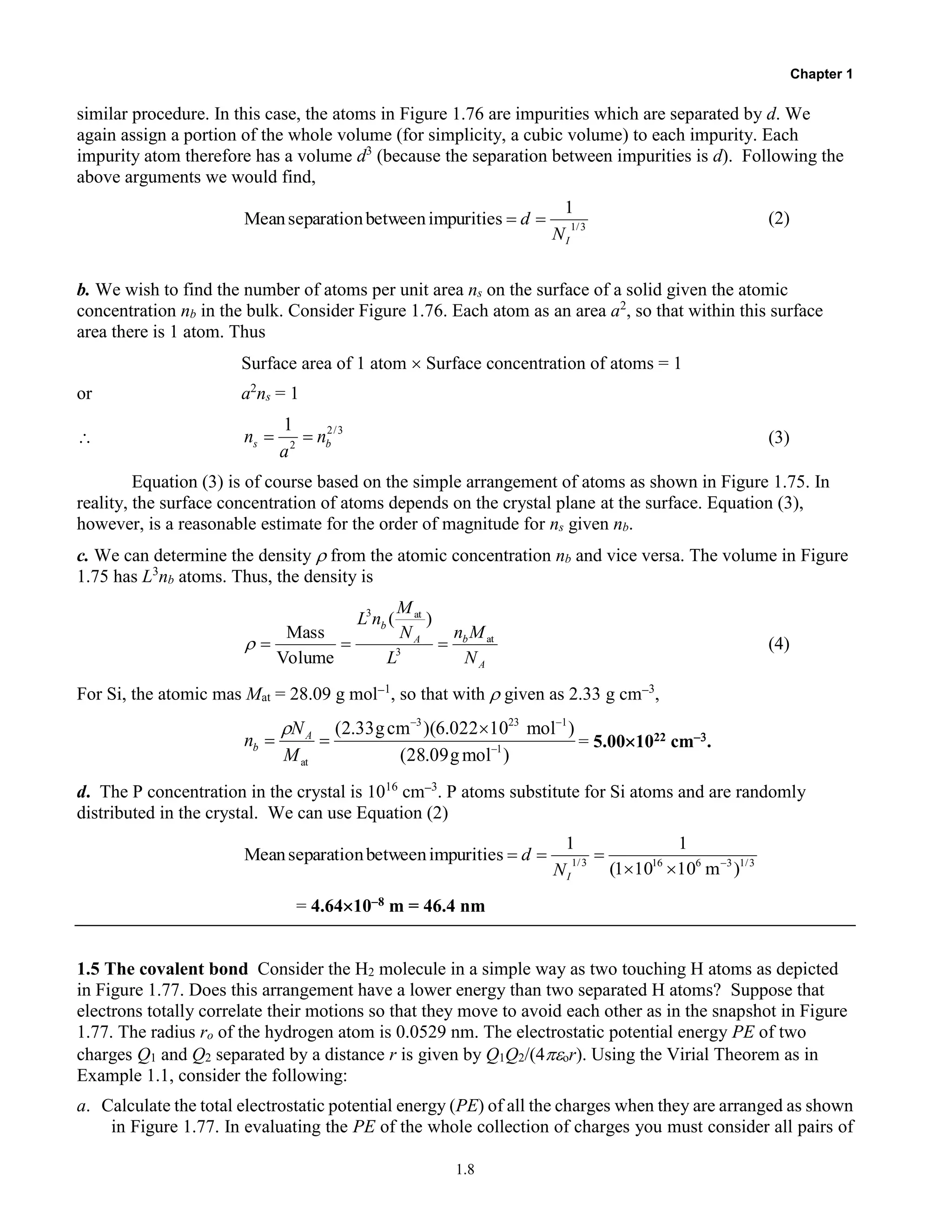 Solutions for Exercises in Principles of Electronic Materials and ...