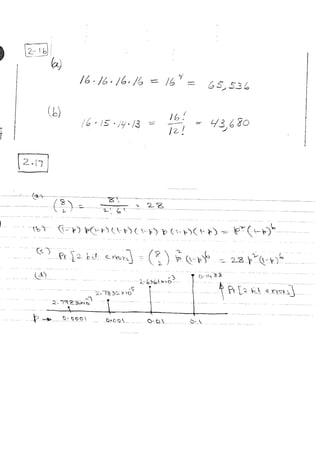 Solutions for Exercises in Probability and Random Processes, 2nd Edition by Therrien & Tummala | PDF