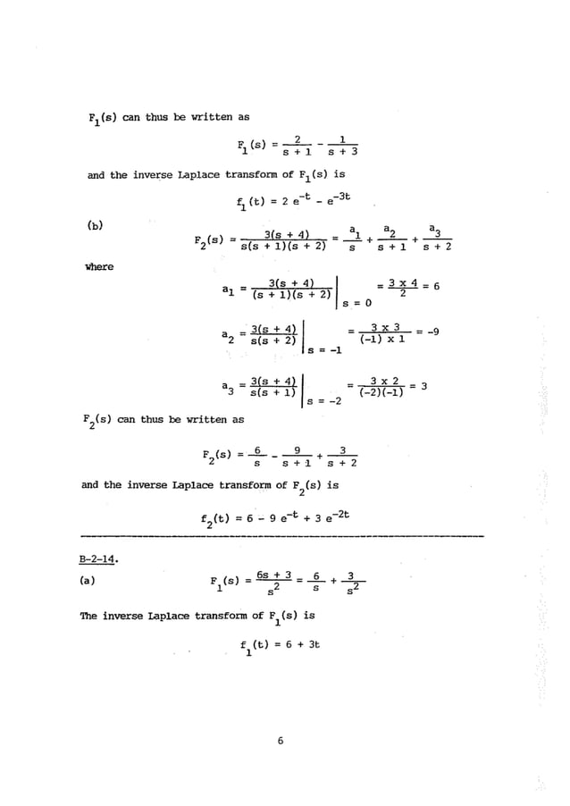 Solutions for Problems in System Dynamics, 4th Edition by Katsuhiko Ogata | PDF