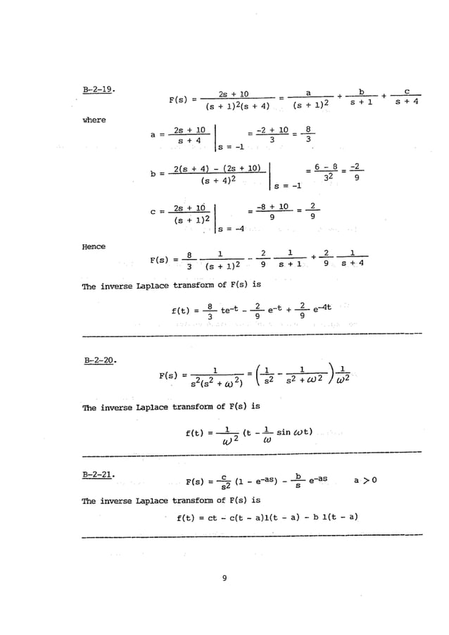 Solutions for Problems in System Dynamics, 4th Edition by Katsuhiko Ogata | PDF