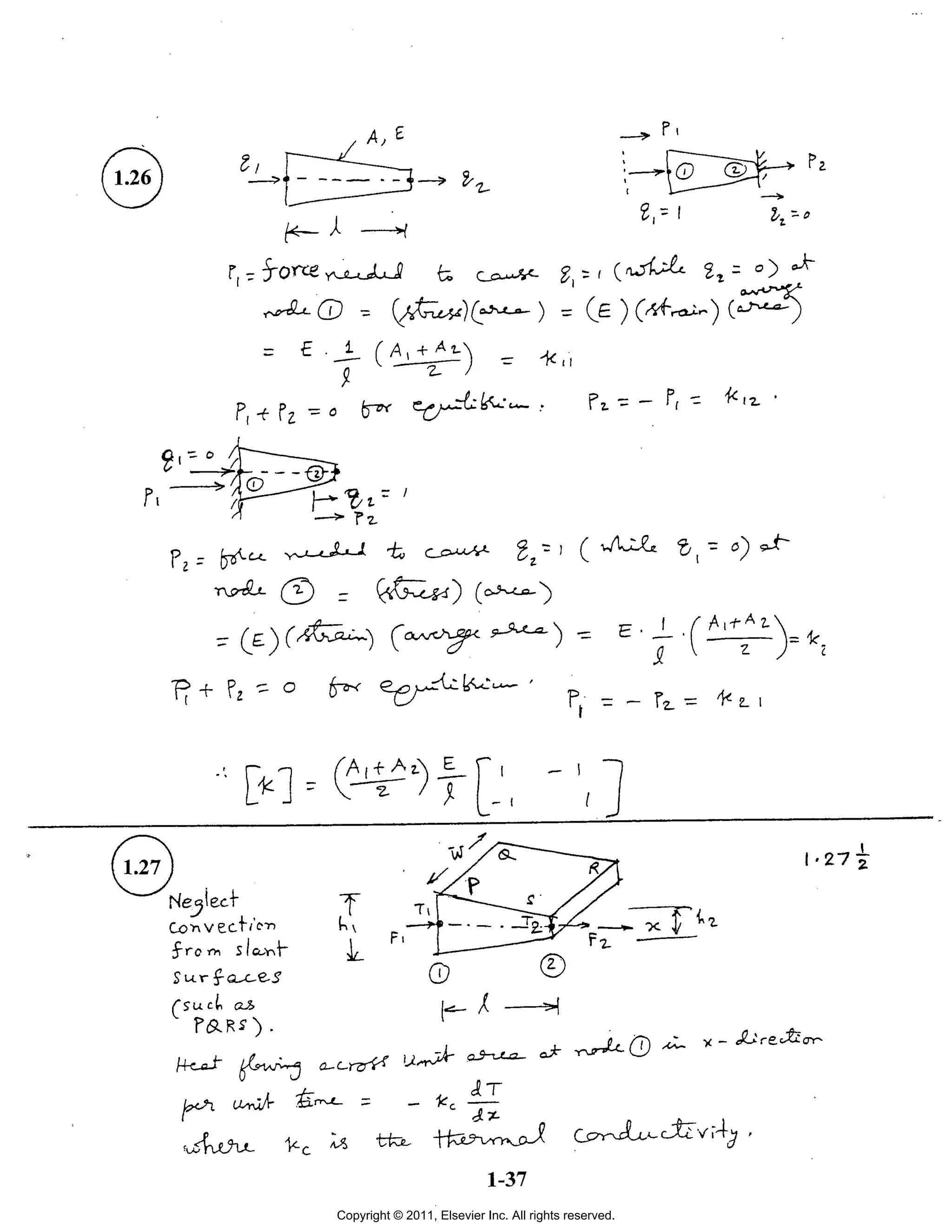 Solution manual for the finite element method in engineering, fifth ...