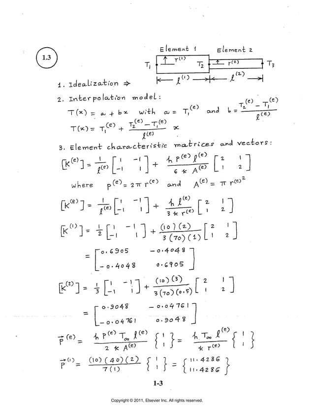 Solution manual for the finite element method in engineering, fifth ...