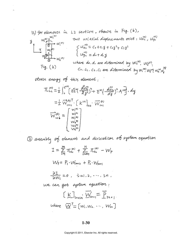 Solution Manual For The Finite Element Method In Engineering Fifth