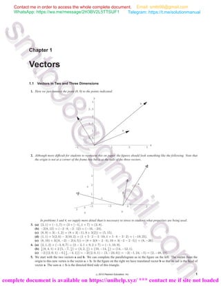 Solutions for Vector Calculus, 4th Edition by Colley | PDF