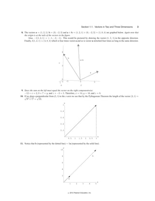 Solutions for Vector Calculus, 4th Edition by Colley | PDF
