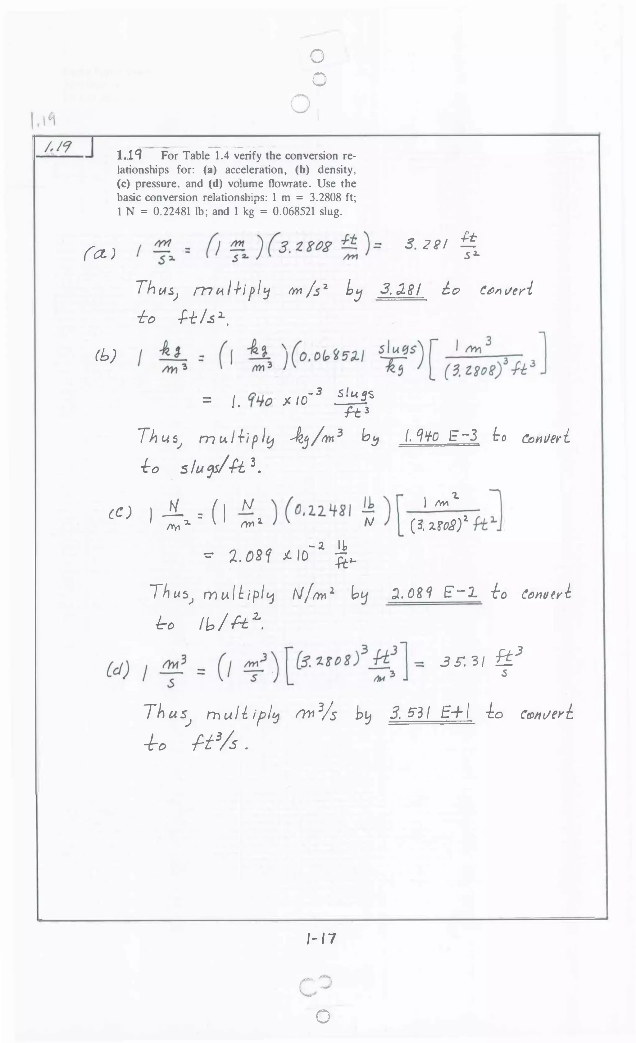 Solution manual fundamentals of fluid mechanics, 6th edition by munson (2009) | PDF