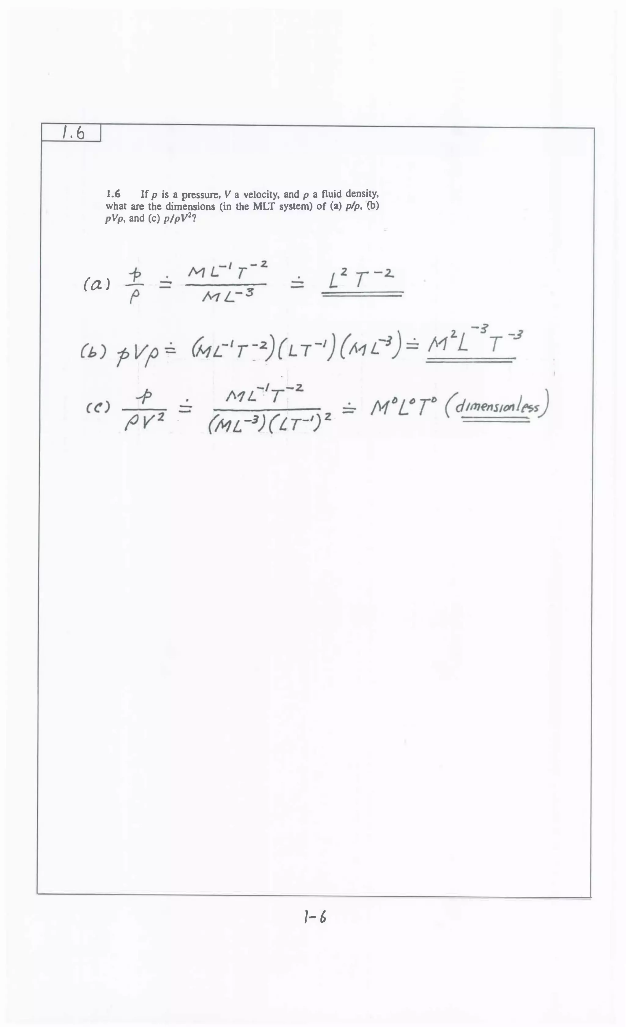 Solution manual fundamentals of fluid mechanics, 6th edition by munson (2009) | PDF
